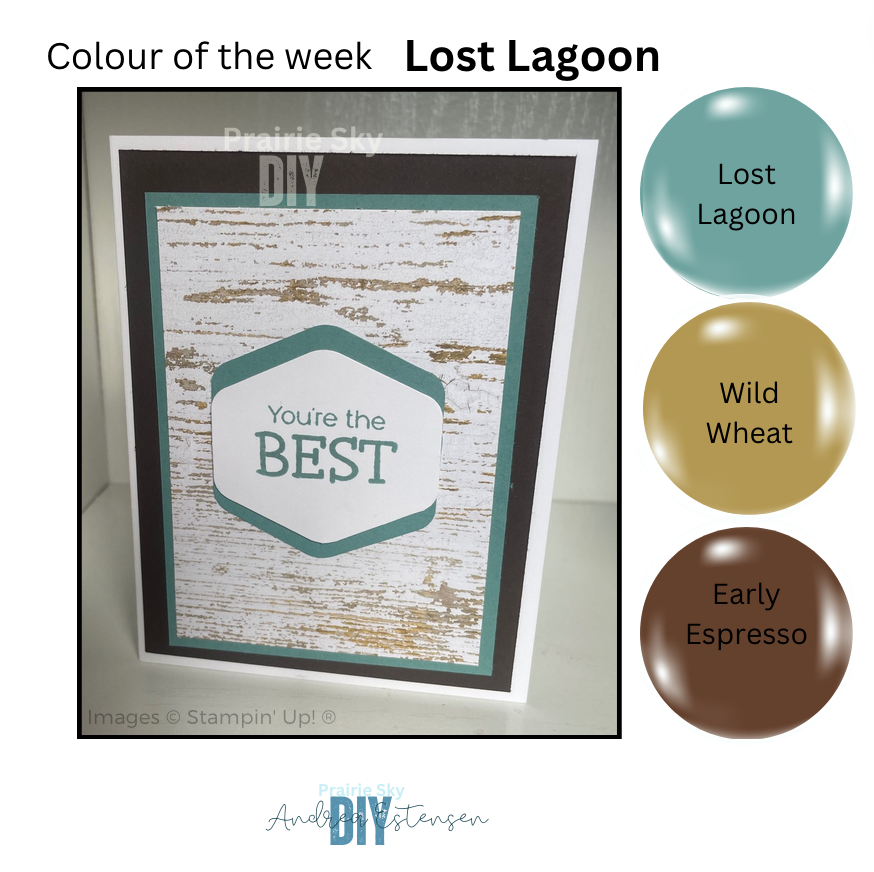 Colour of the week- Lost Lagoon - Andrea Estensen